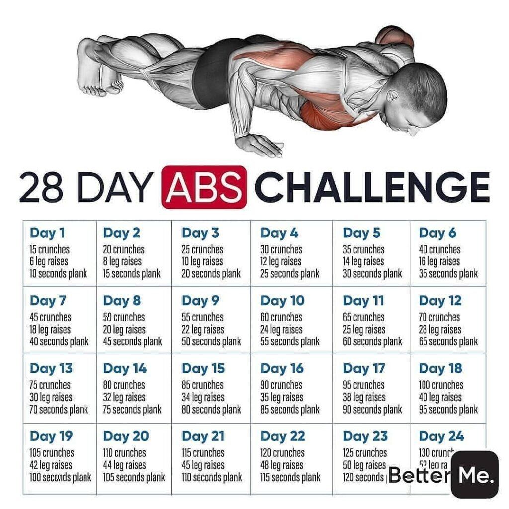 split challenge 28 days